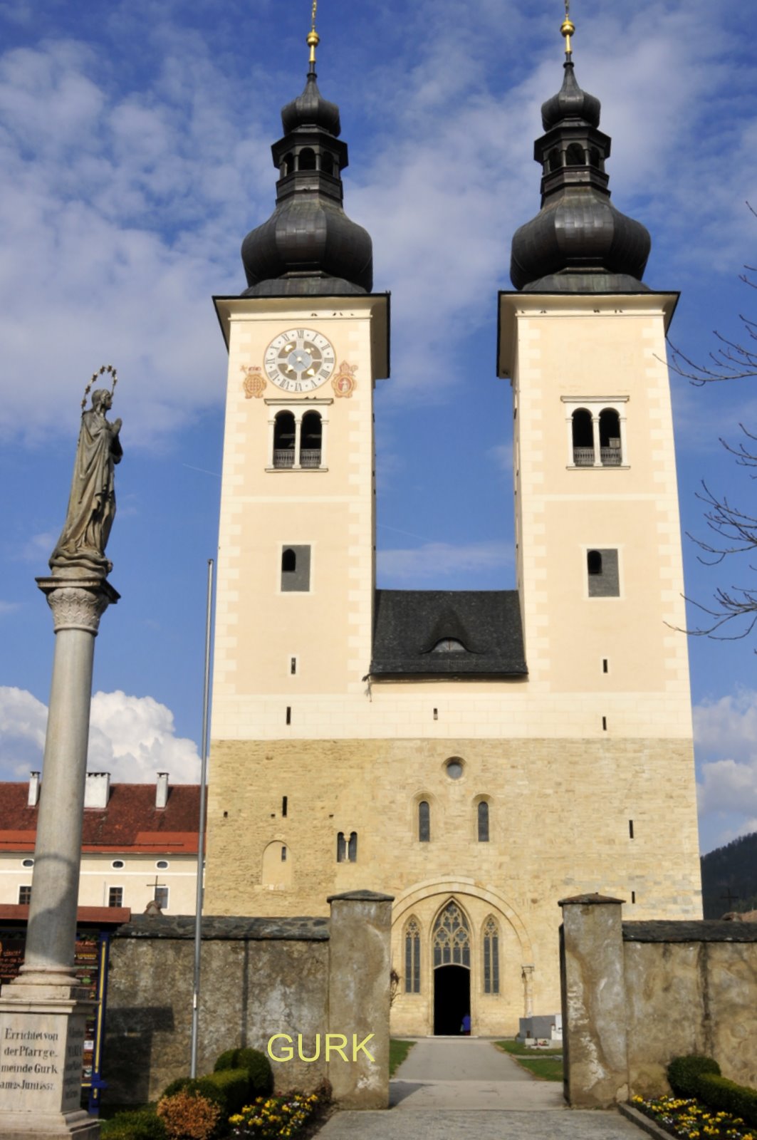 Bert's Travels: The Cathedral of GURK in the Province of Carinthia, Austria