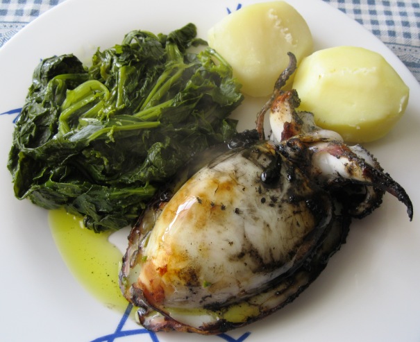 Cozinha com a Anna: Chocos Grelhados