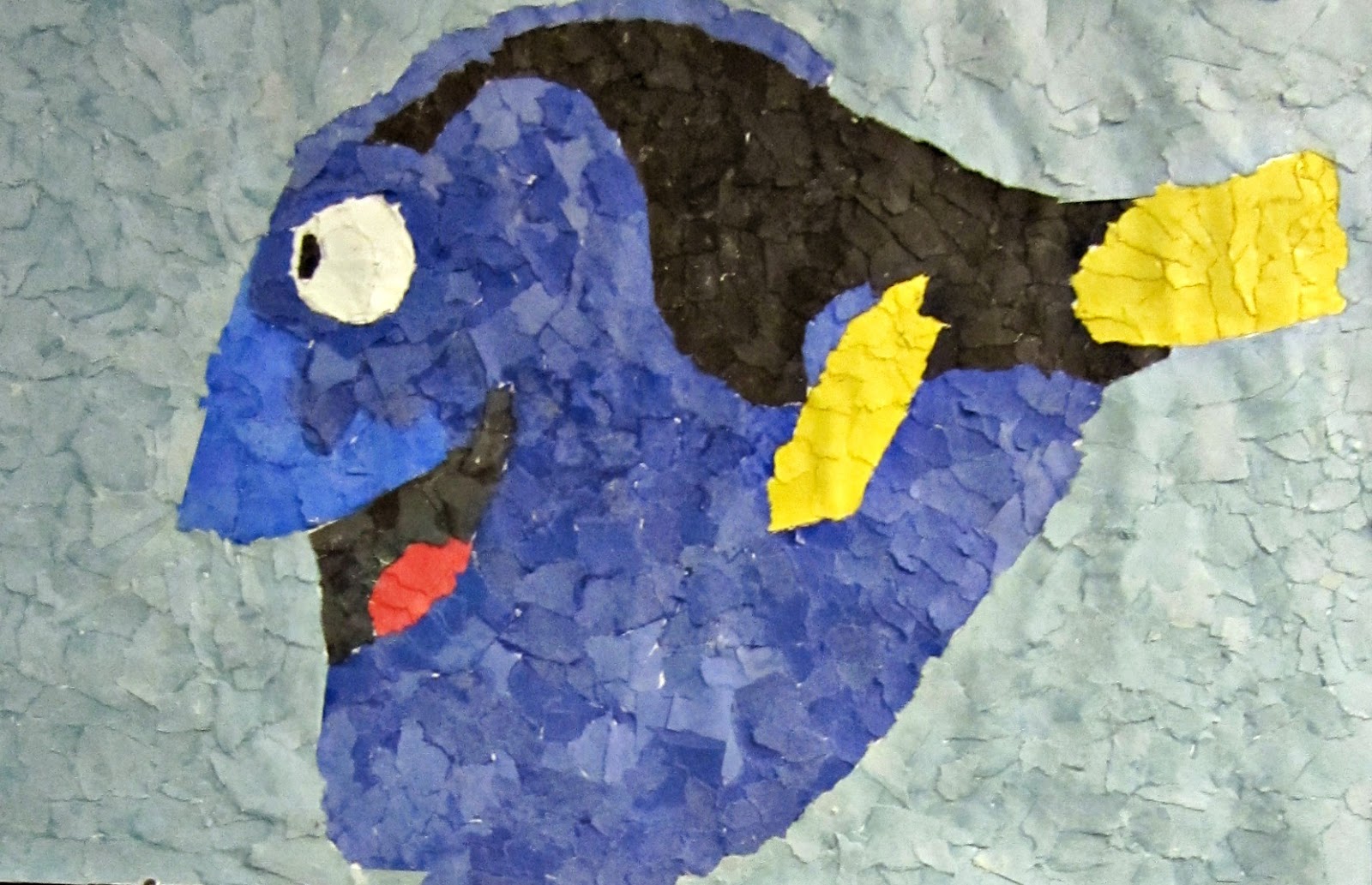 GSMS Art Class: Torn Paper Collage