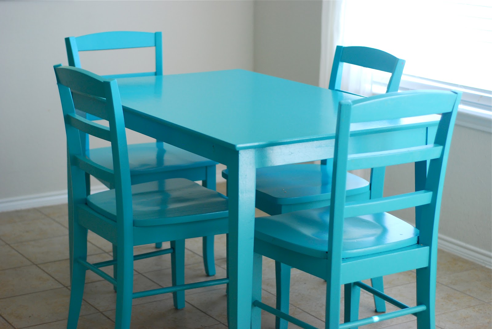 better than i could have imagined: our kitchen table makeover...