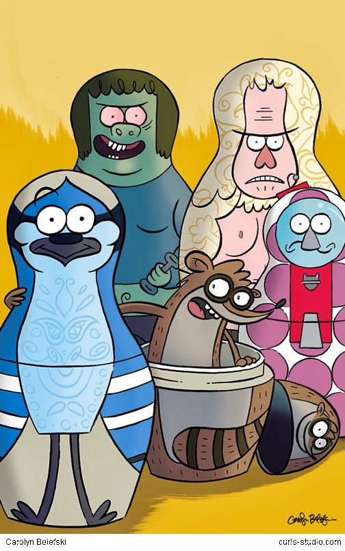 Regular Show Fan Art – Curls Comic