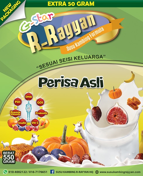 G-STAR KID! MELAHIRKAN GENGERASI GENIUS: SUSU KAMBING STEVIA R-RAYYAN ...