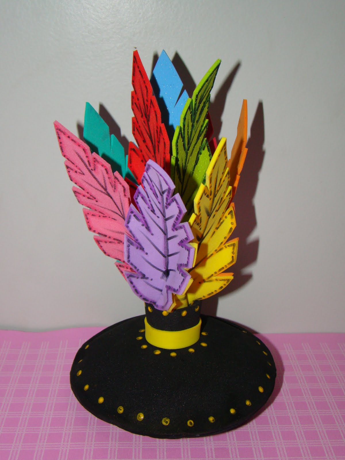 Alamanda Arte Pedagógica: Peteca em EVA - Folclore