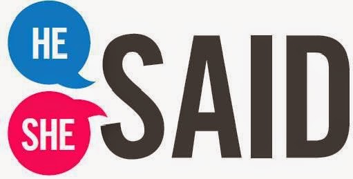 Musing Mommy: Musing on "Said"