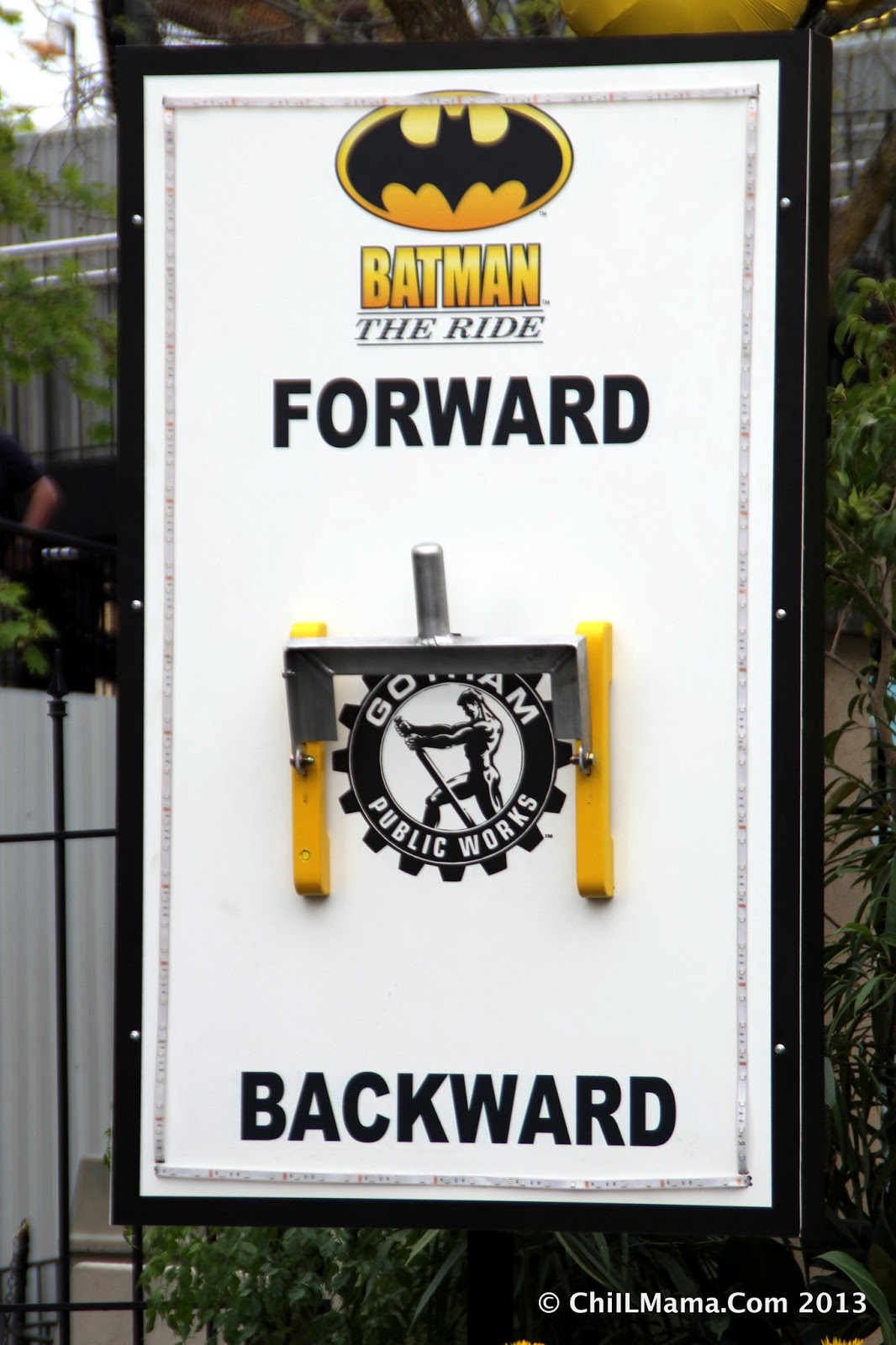 ChiIL Live Shows: Batman Backwards Opens at Six Flags Great America # ...