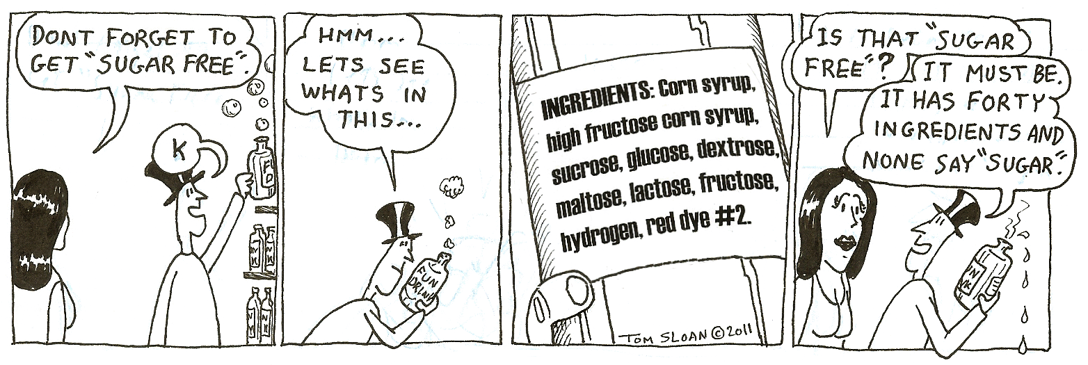Cartoons and things: Sugar Free