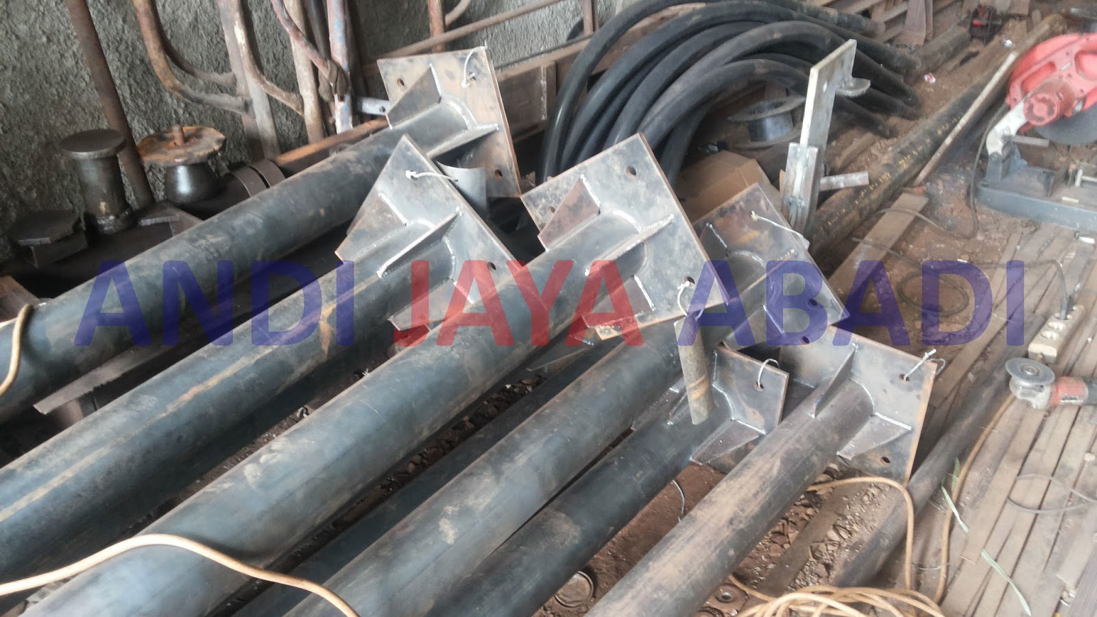 AJA: Proses Produksi Tiang PLN / Listrik & Tiang PJU Bulat