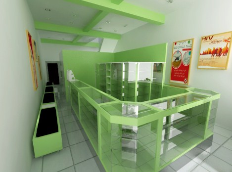 20 Contoh Desain Apotek Modern Terbaru - Model Desain Rumah Minimalis