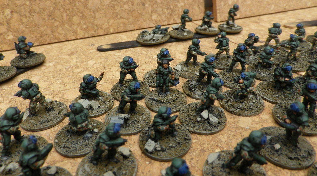 Gunners wargaming: 15mm Colonial Marine Infantry