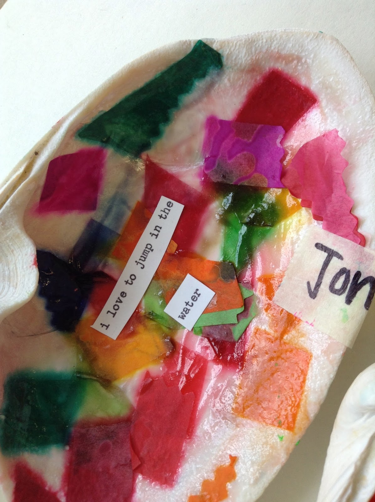 beehive ART: sally sells seashell messages