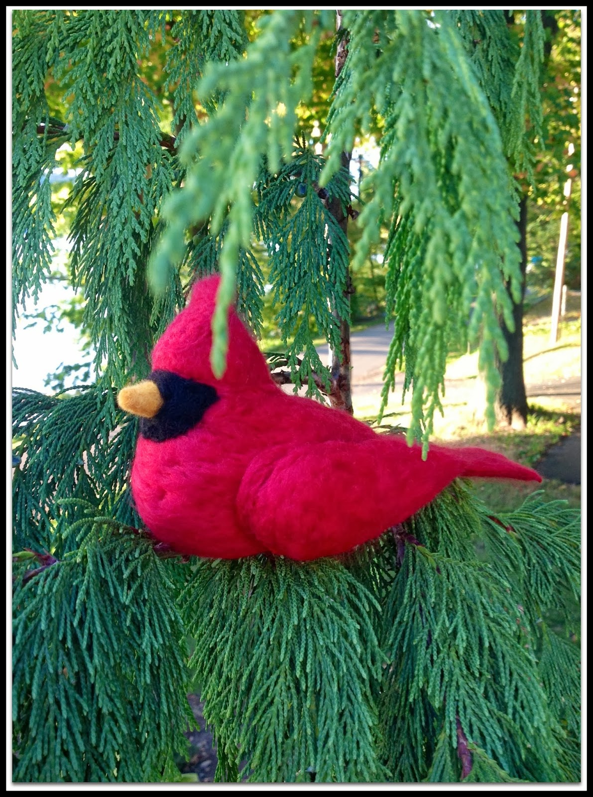 Karen's Quilts, Crows and Cardinals: Redbird Tutorial - Needle Felted ...
