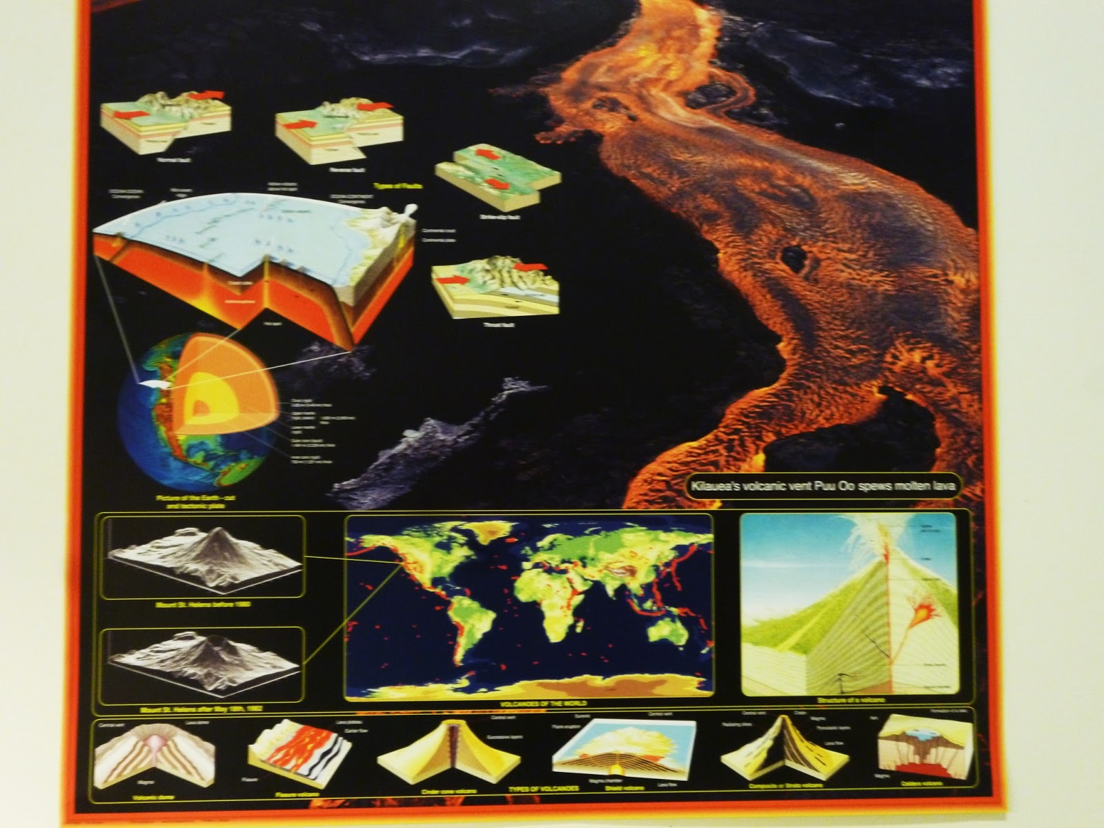 Volcano Club: Volcano Poster