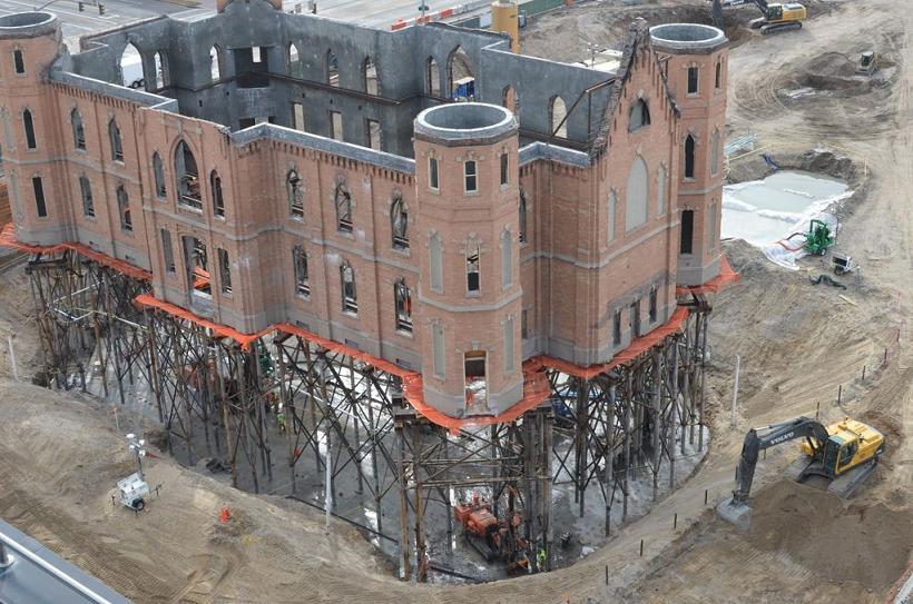 New Temple in Provo: Aerial Views and Garage Demolition