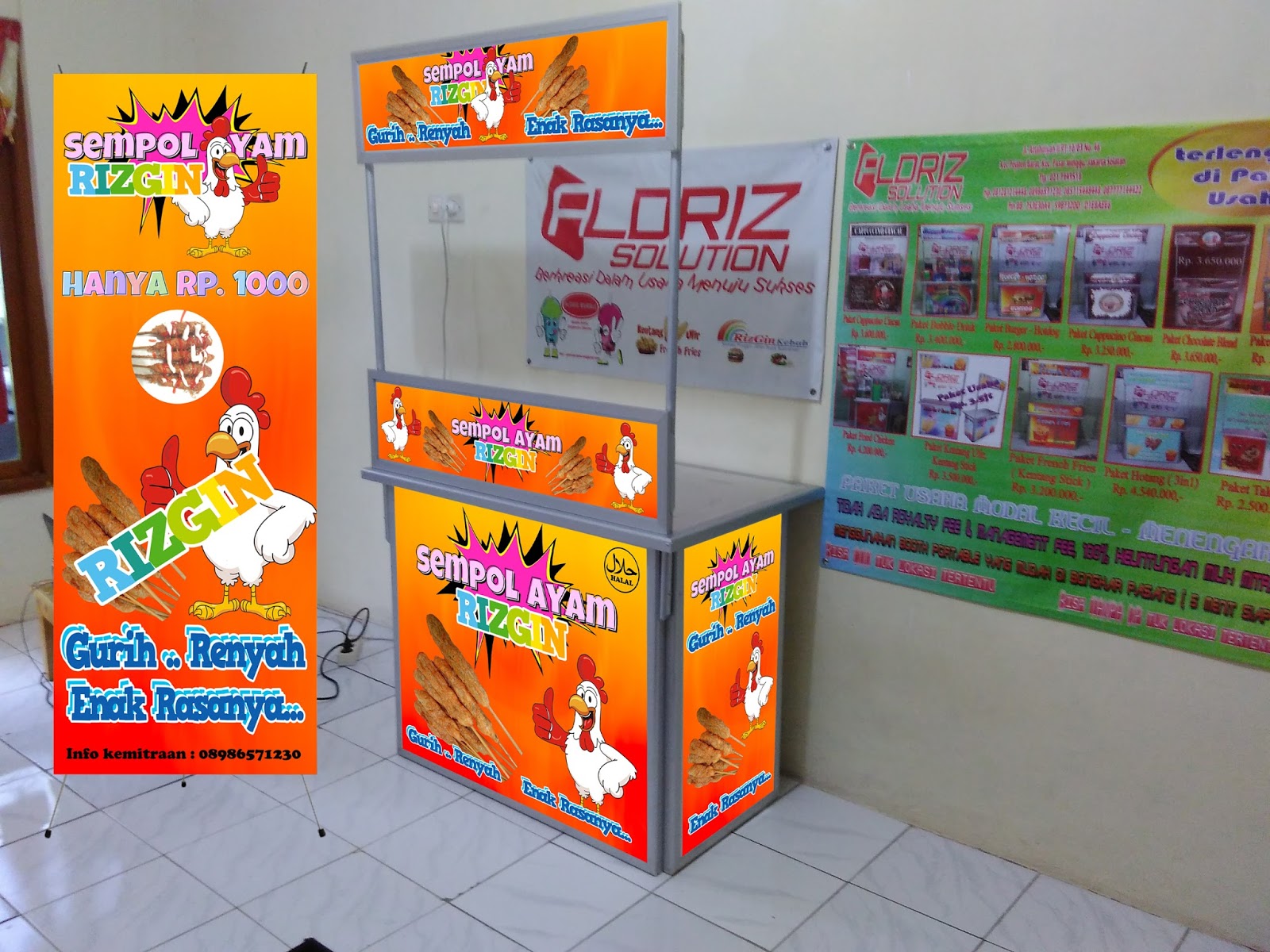 FRANCHISE RIZGIN SEMPOL AYAM JAKARTA: Sempolan Ayam Rizgin