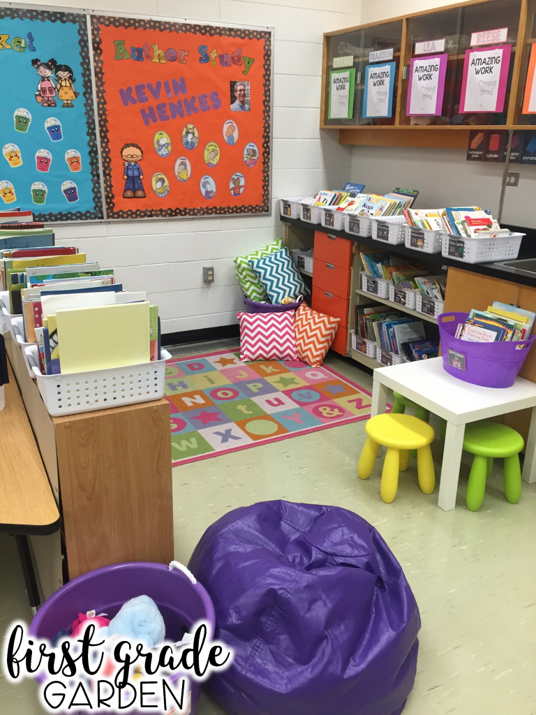 First Grade Garden: Monday Motivation - Classroom Library Organization ...
