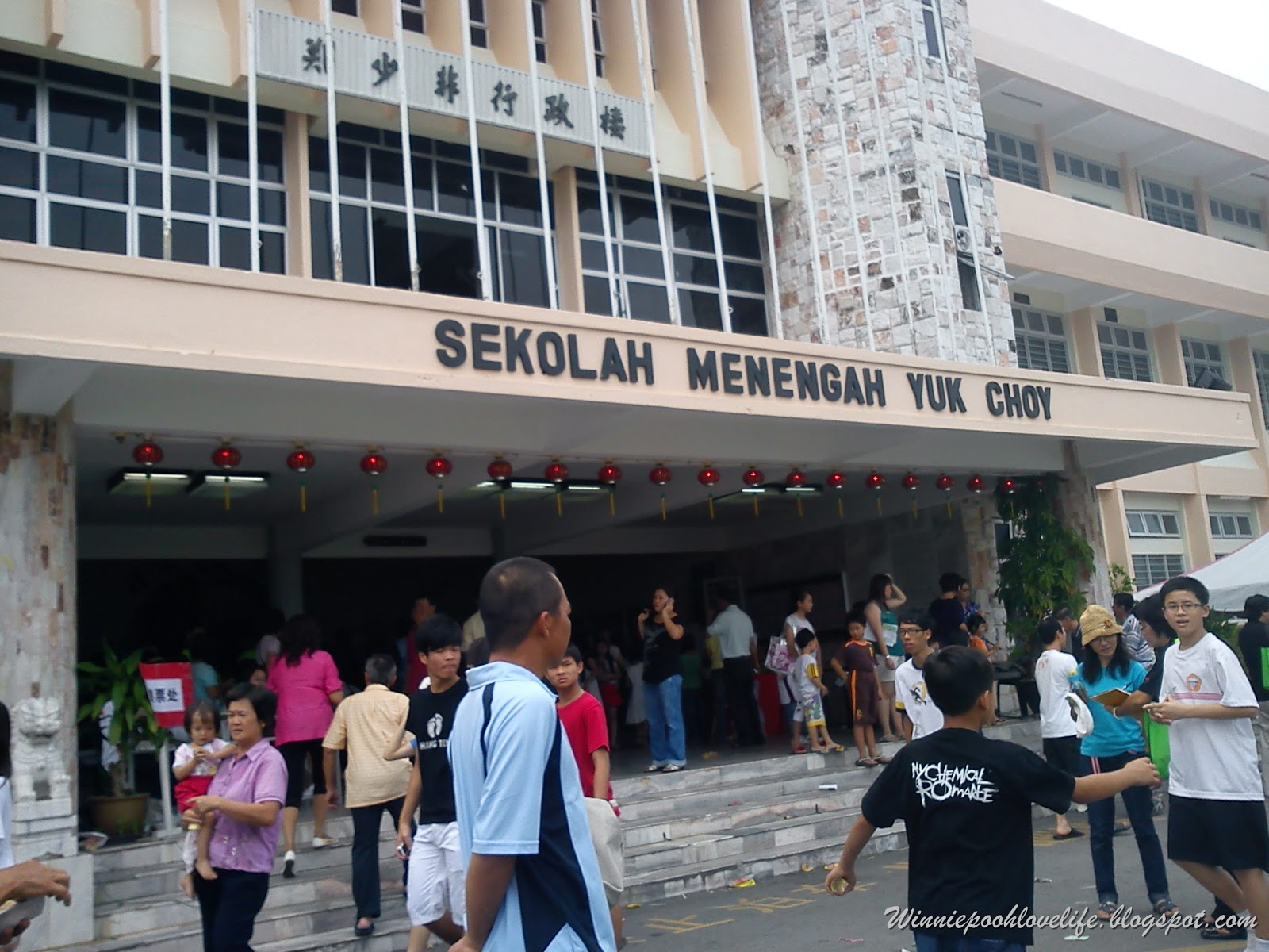 WINNIE @ LIFE: Charity activity in Yuk Choy