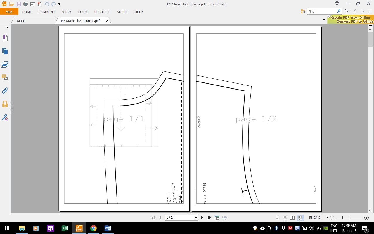 The Little Sewist: How to print and cut the patterns