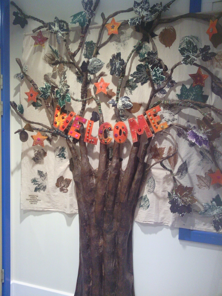 Spiral Arts: Welcome Tree @ Arboretum School