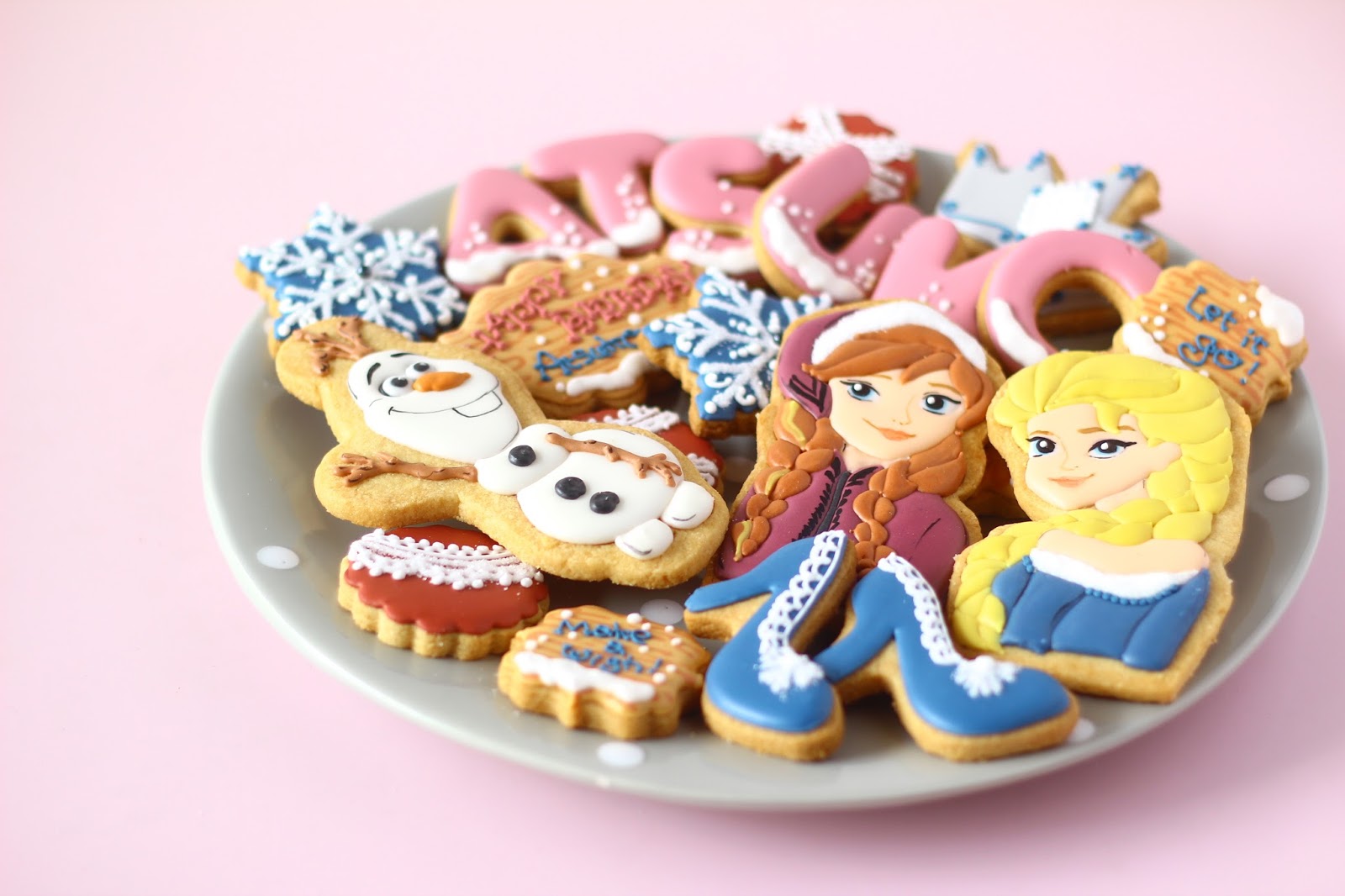 Sweeten your day.: アナと雪の女王 アイシングクッキー Frozen icing cookies!