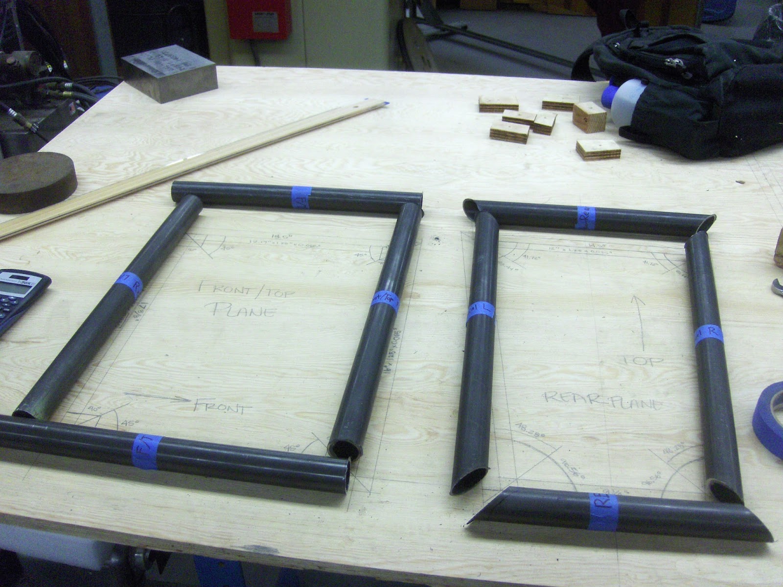 CSULA Baja SAE: Tubing cut