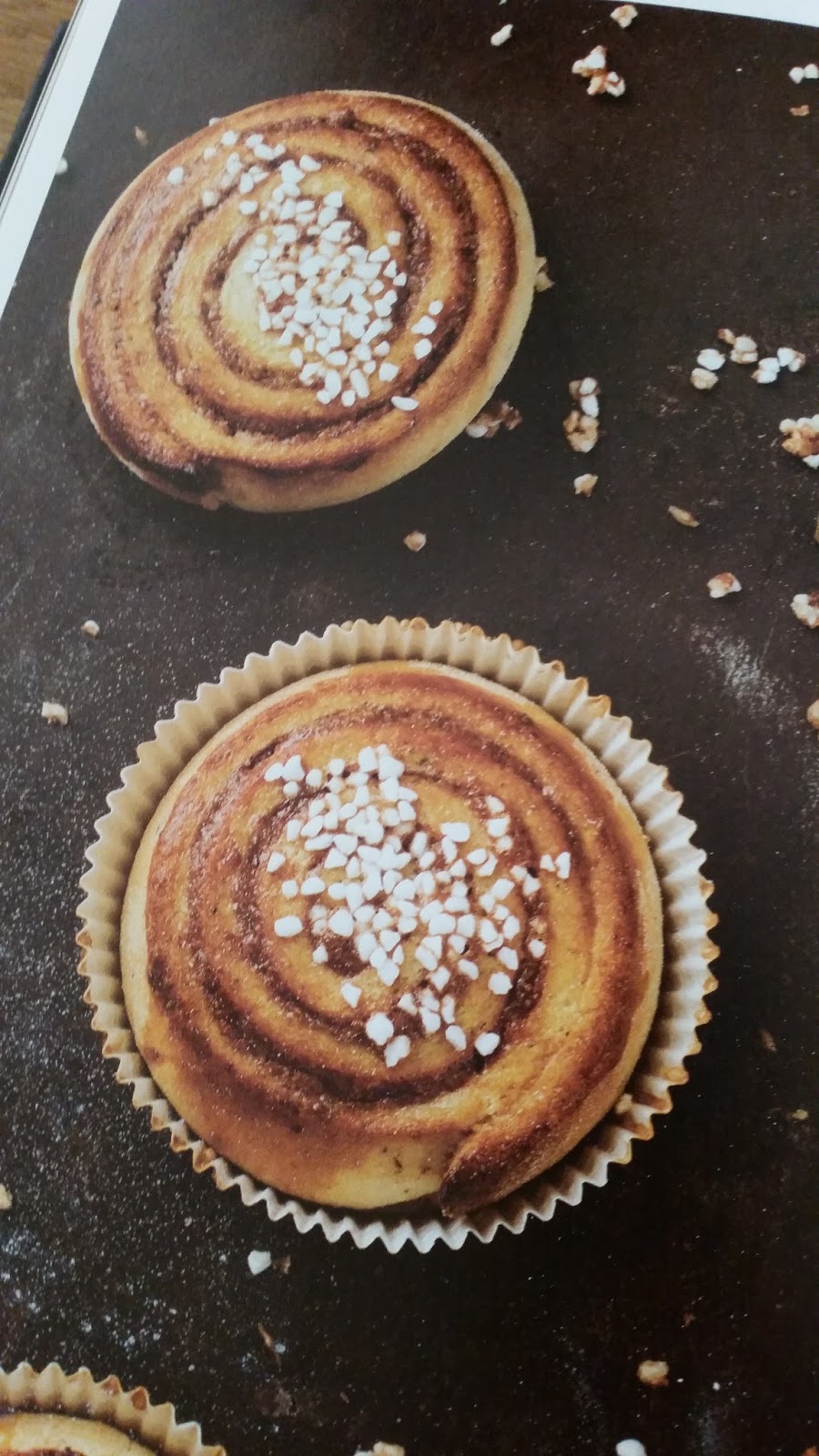 Saras Lilla Blogg: Att lyckas baka glutenfria bullar....