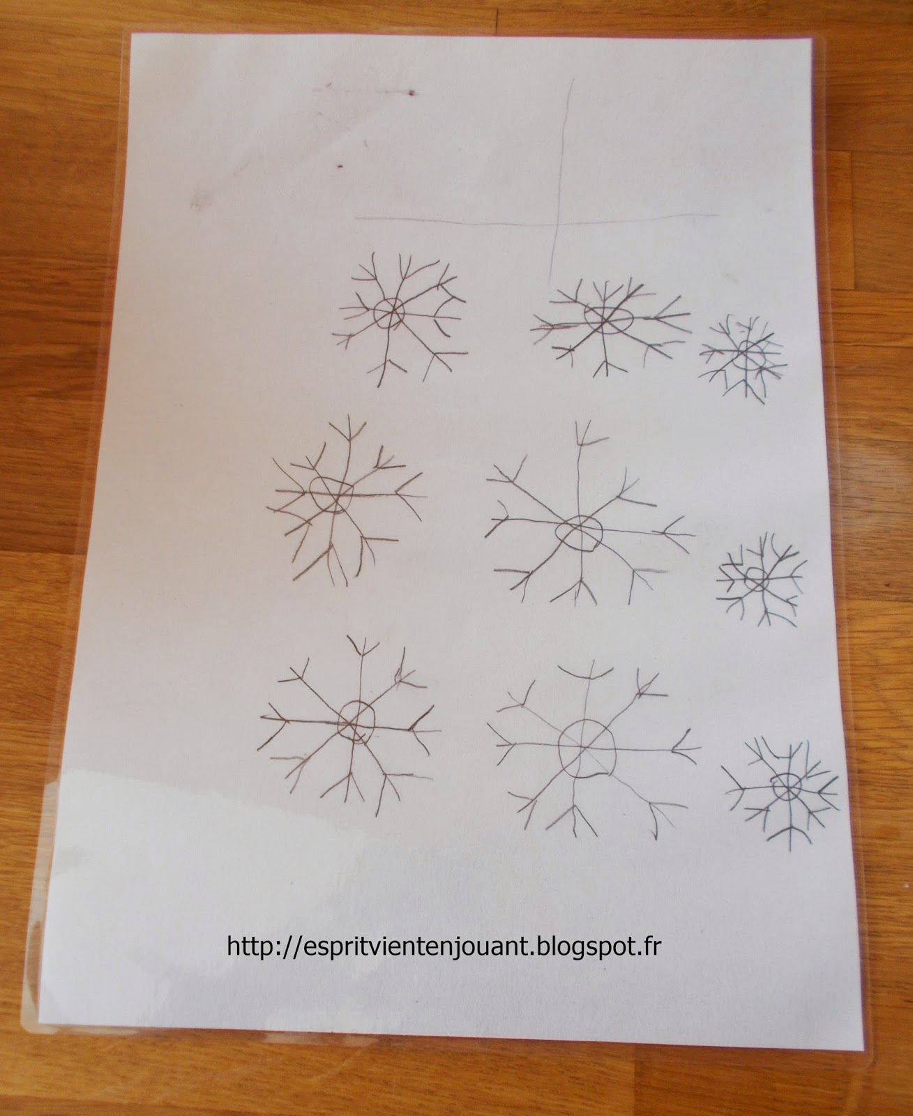 L'esprit vient en jouant: Faire danser des flocons de neige