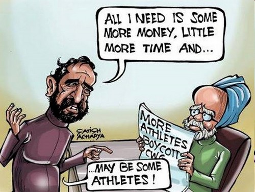 Hilarious Commonwealth Games 2010 Cartoons Ever Seen