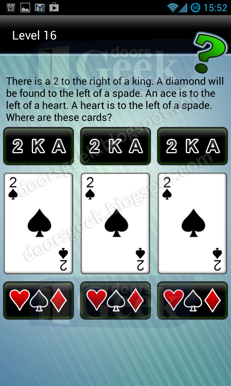 Riddle That [Season 1] Level 16 ~ Doors Geek