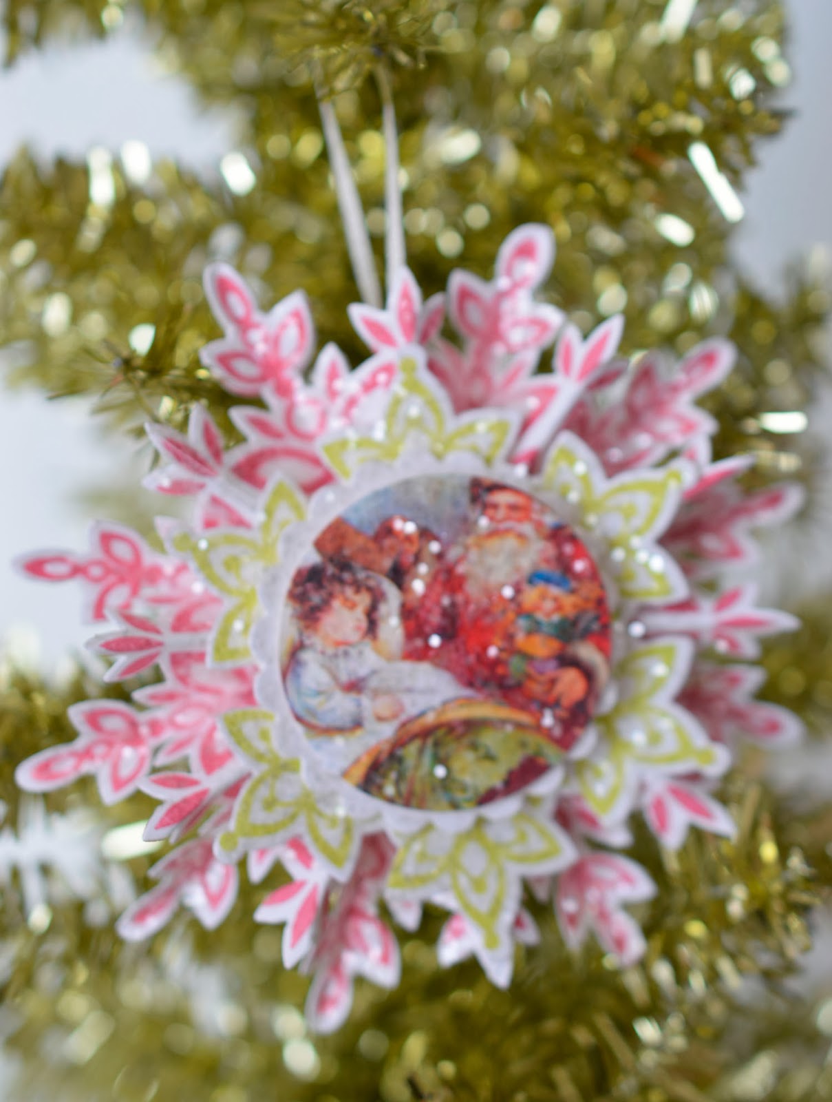 Lori Hairston: Vintage Snowflakes