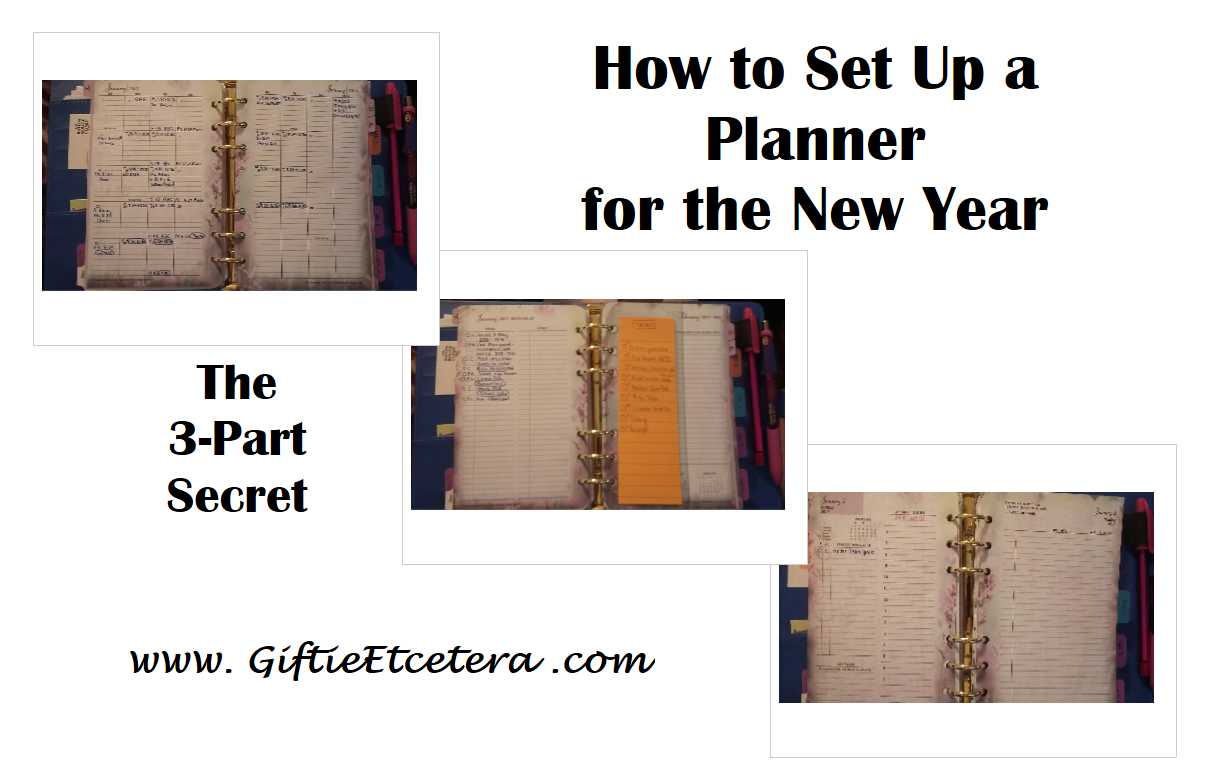 How to Set Up a Planner | Giftie Etcetera: How to Set Up a Planner How to Set Up a Planner | Giftie Etcetera: How to Set Up a Planner