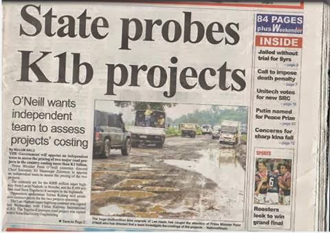 Infrastructure Development in PNG - Papua New Guinea Today