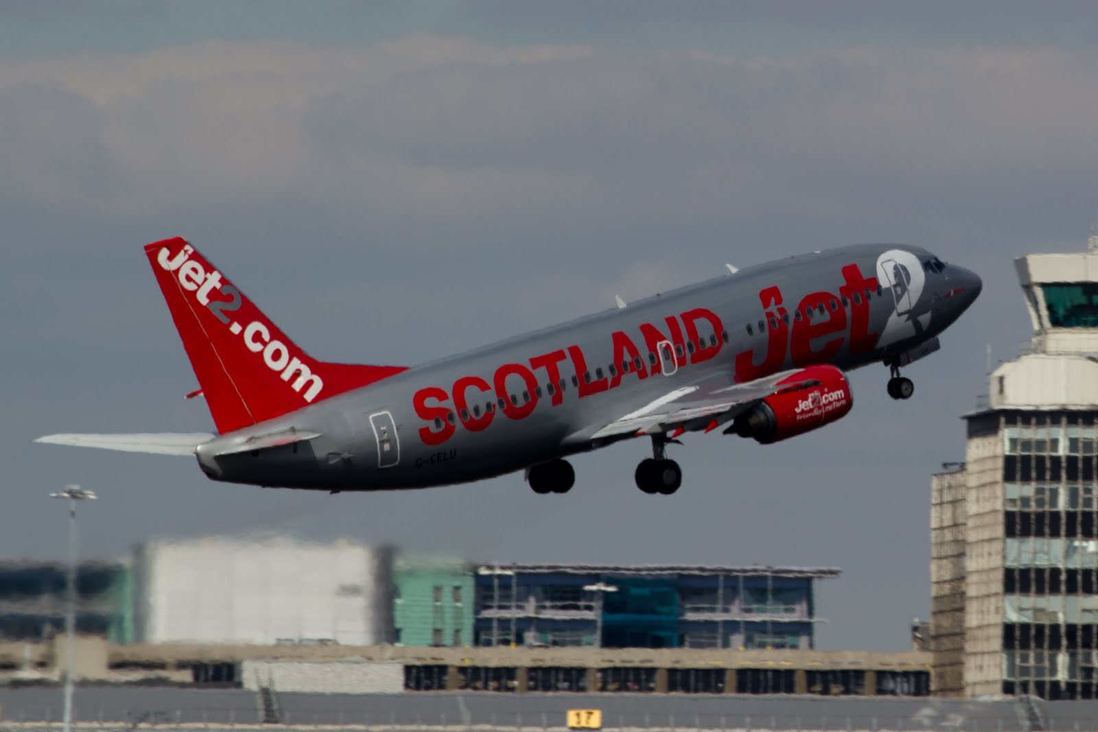 Orion's Aviation: Jet 2 Scotland livery B737 @ MAN