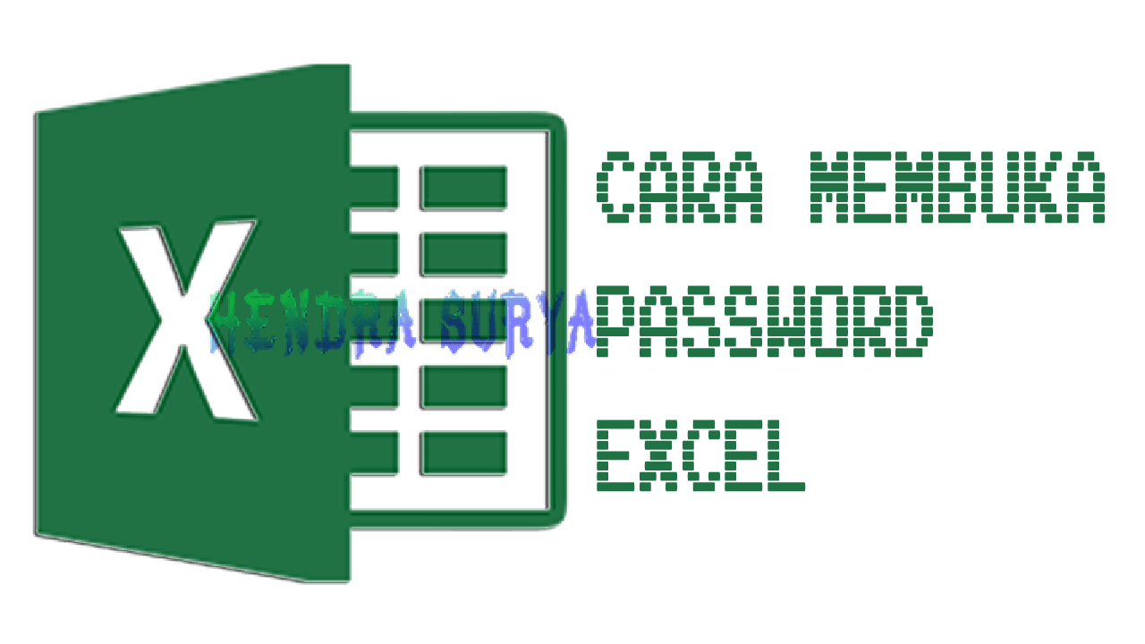 Cara Membuka Password File Excel