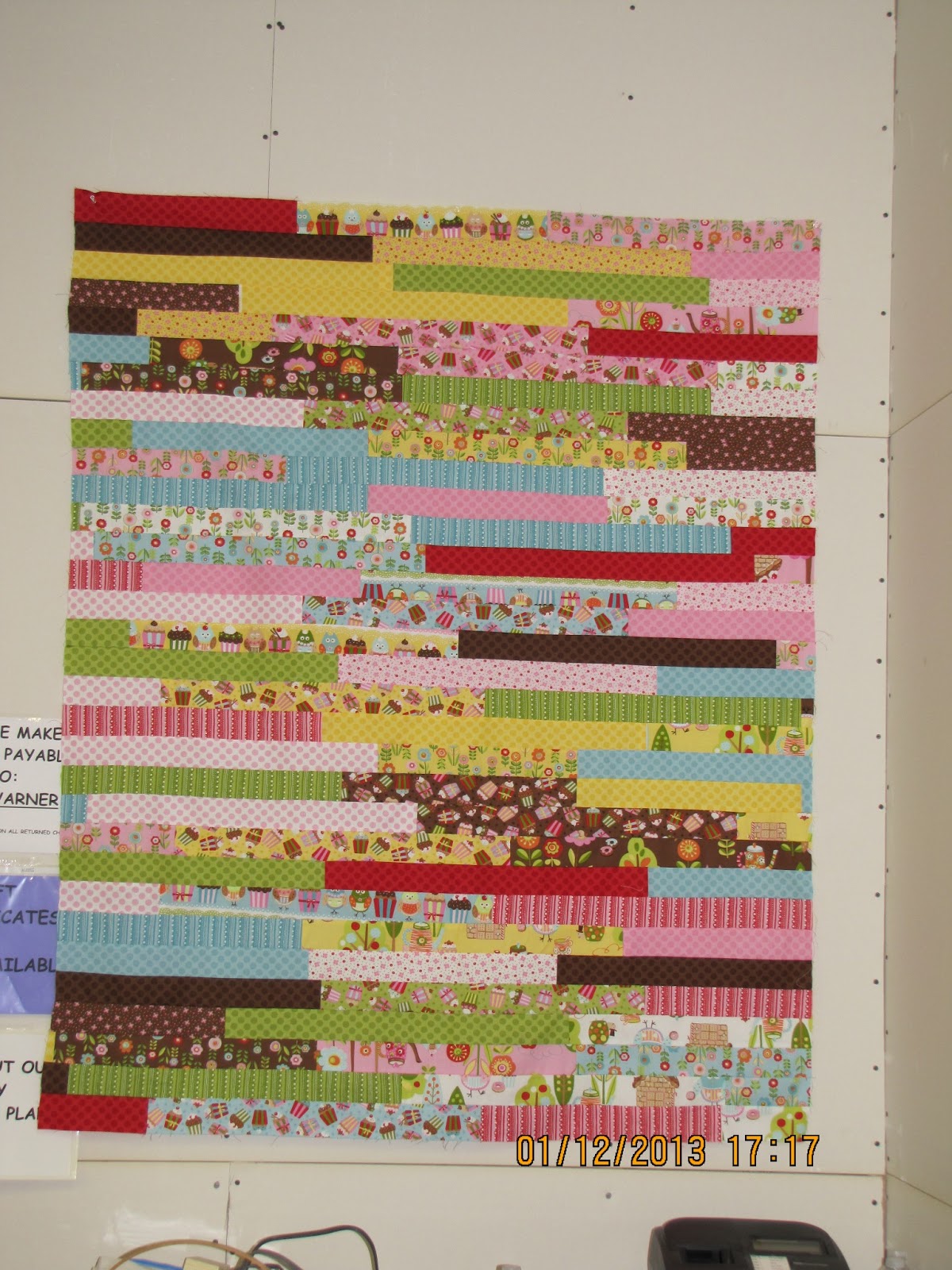 P-Dub's Quilt Stuff : Jelly Rolls and the 1600 quilt