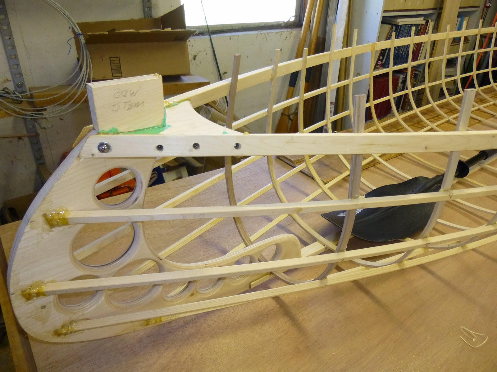My Skin on Frame Canoe: How I Built My Skin On Frame Canoe