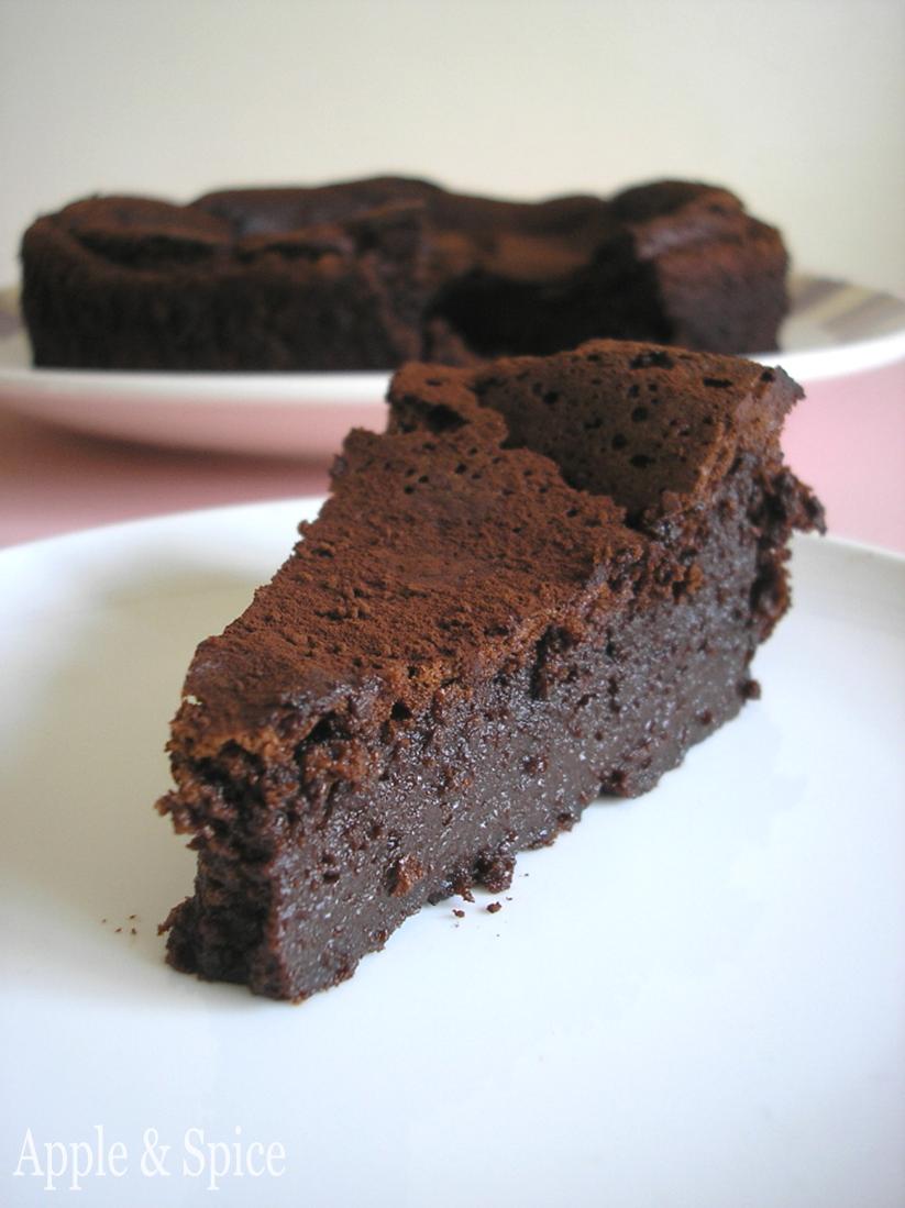 Apple & Spice: Flourless Chocolate Mocha Mud Torte