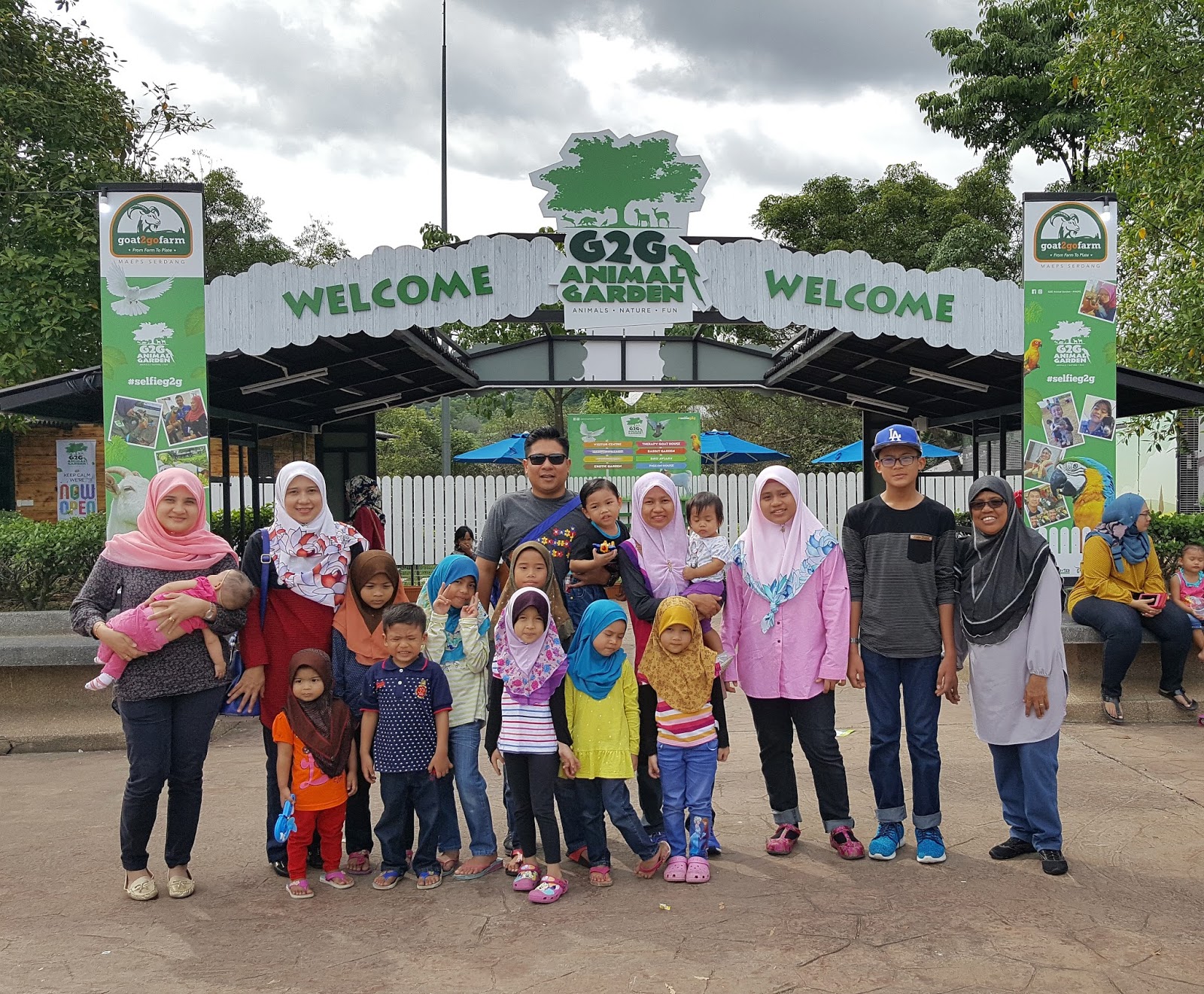 RUSH DONE MTB: MY FAMILY @ G2G ANIMAL GARDEN, MAEPS SERDANG...