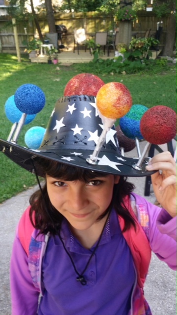 Jahara Marie Alvarez: The Finished Science Hat Project