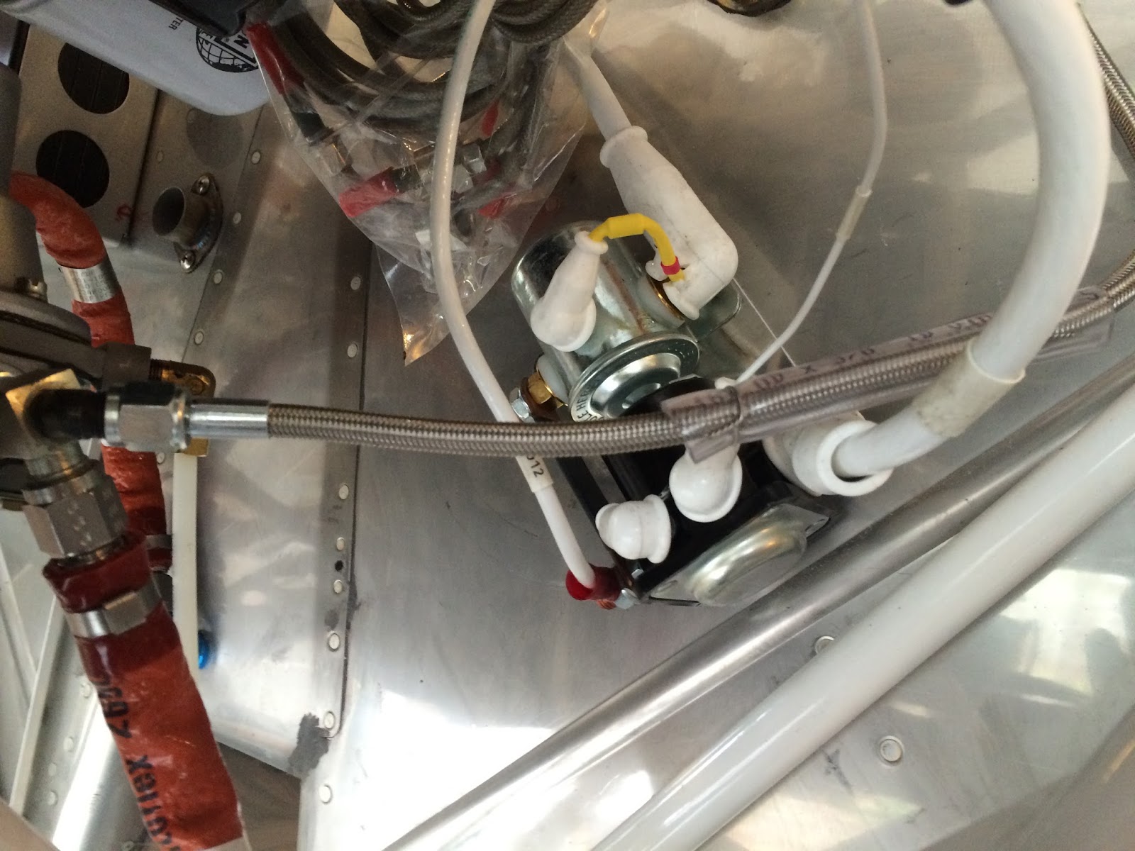 Gordon's RV14 Build: Firewall forward kit