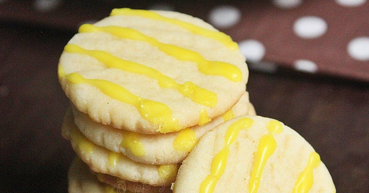 Lemon Cookies With Lemon Glaze