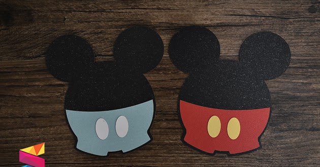 Mickey Mouse Laser Cut Invitation - Stunro CreativeWorks