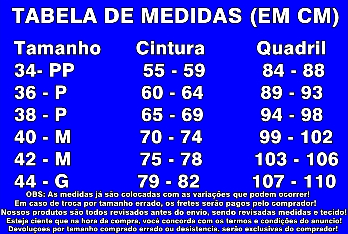 MEDIDAS DO CORPO FEMININO