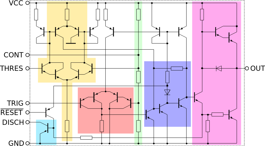 NE555 Integrated Circuit - Alex Journal