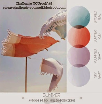 Scrap Your Mama Never Taught You: Challenge YOUrself #8 - a color ...