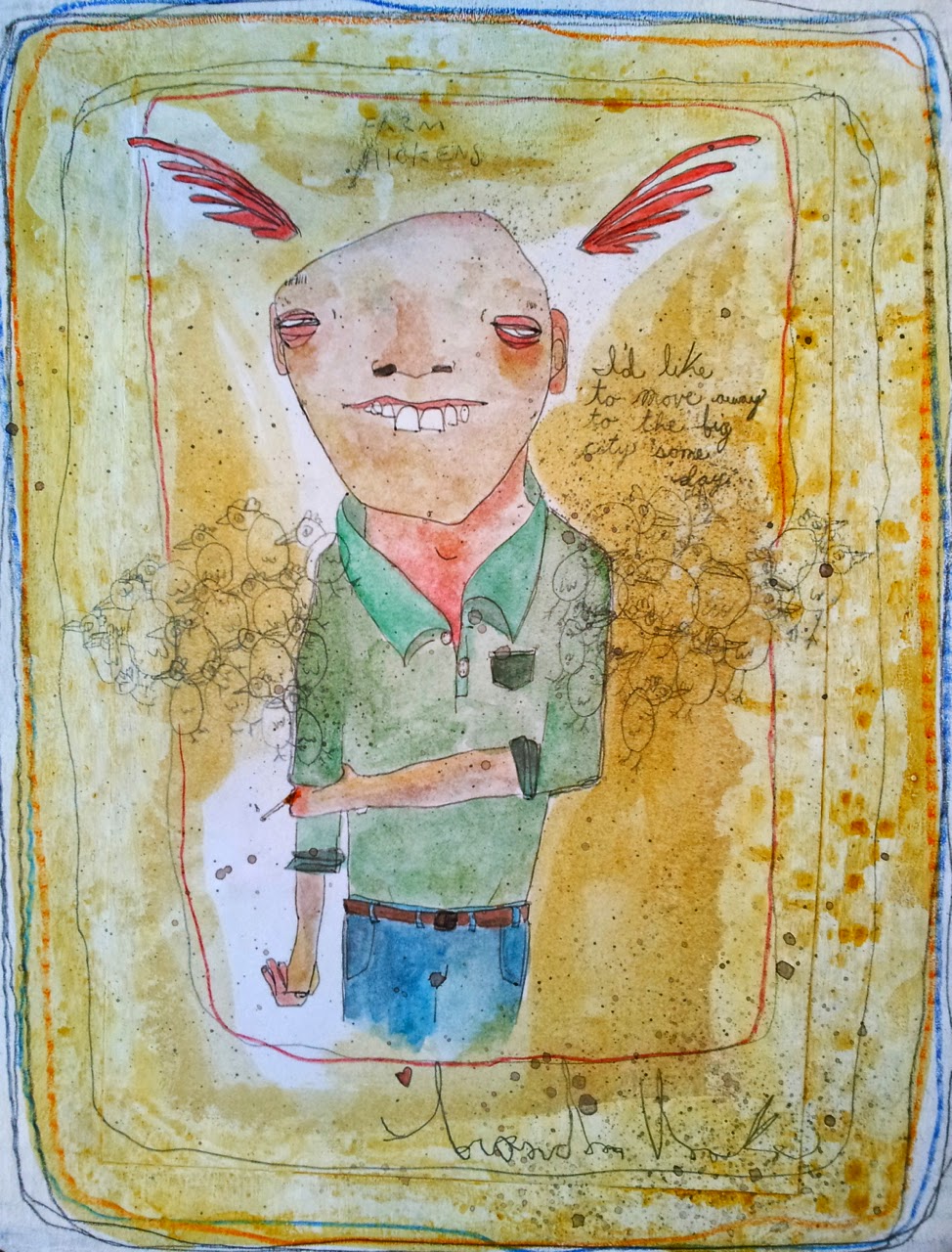 Ballard Art Walk: Brandon Vosika At Annie's Art & Frame For April Artwalk