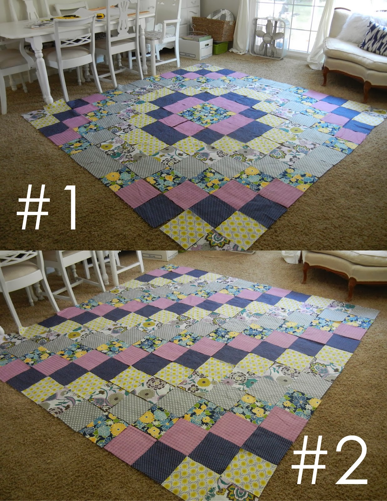 Domestic Fashionista: Making My First Quilt