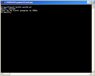Programming Languages Exhibit: Perl