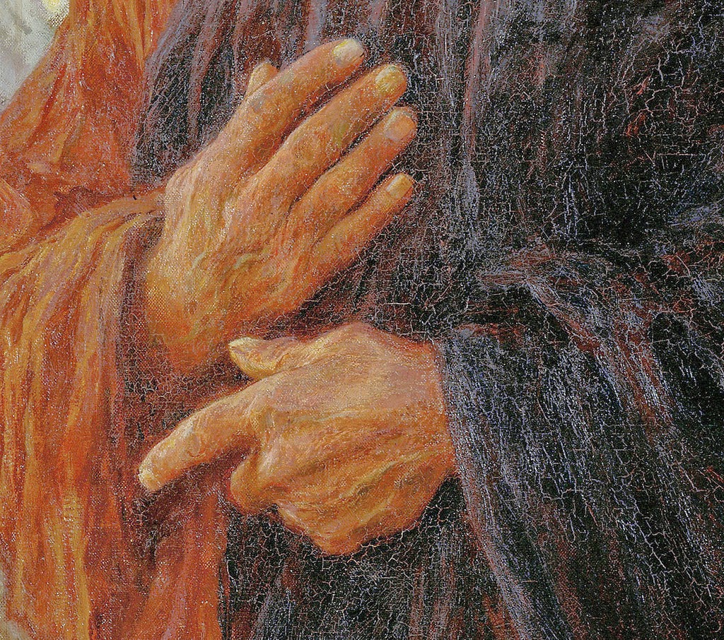 Eugenè Burnand | Apostles Peter and John hurry to the tomb on the ...