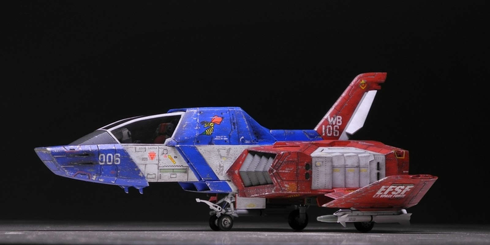 Painted Build: 1/35 Core Fighter + Weathering