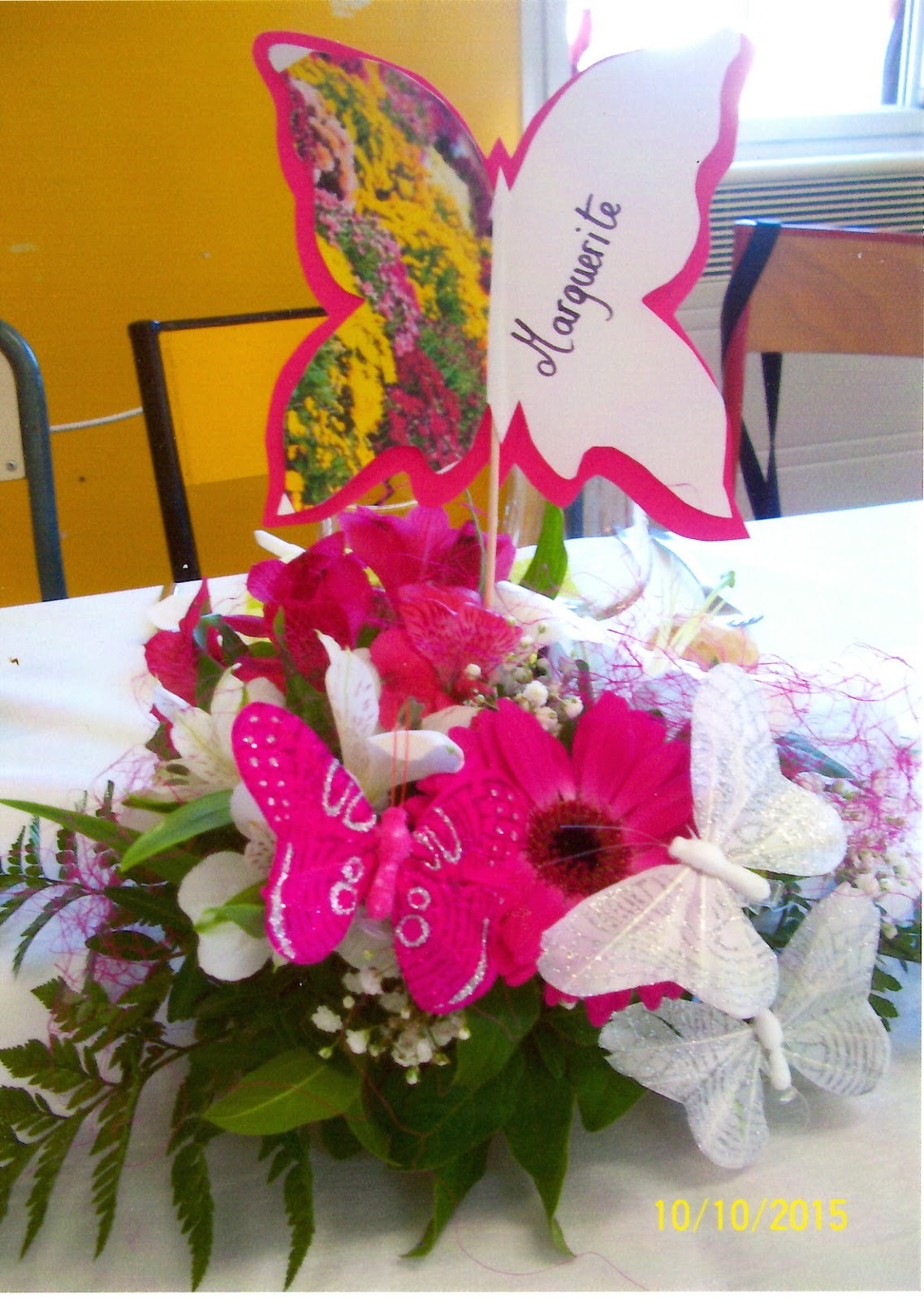 CANDY-EVENEMENTS: BAPTEME THEME PAPILLON